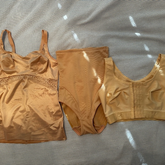 Ruby Ribbon | Intimates & Sleepwear | 3 Beige Shapewear Comfortwear ...